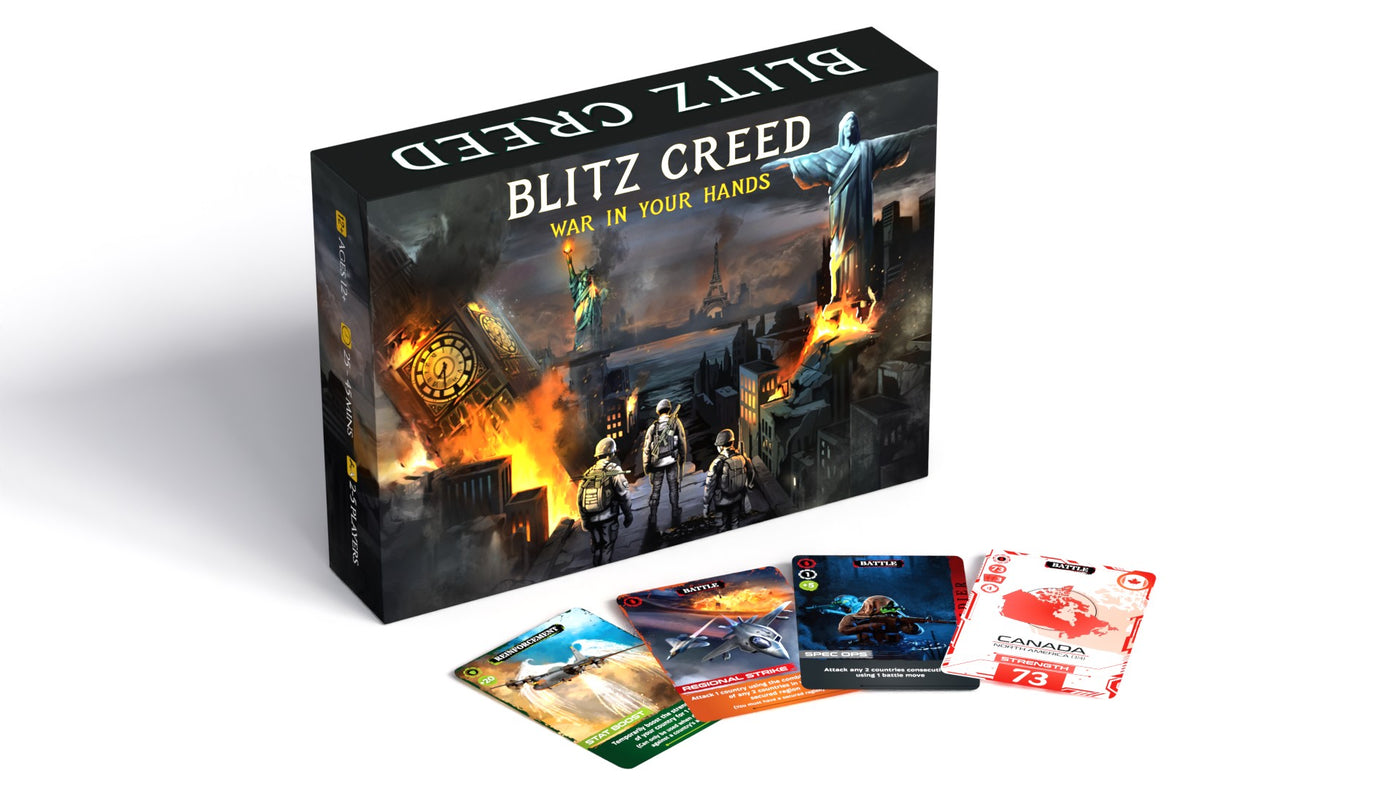 Blitz Creed – The Ultimate Military Strategy Card Game